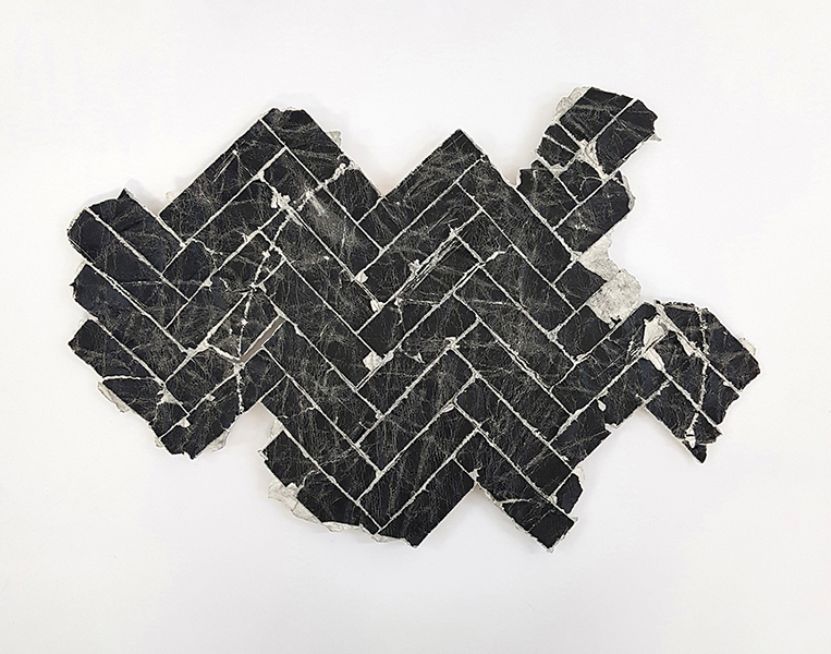 Herringbone drawings on paper | Tom Cartmill