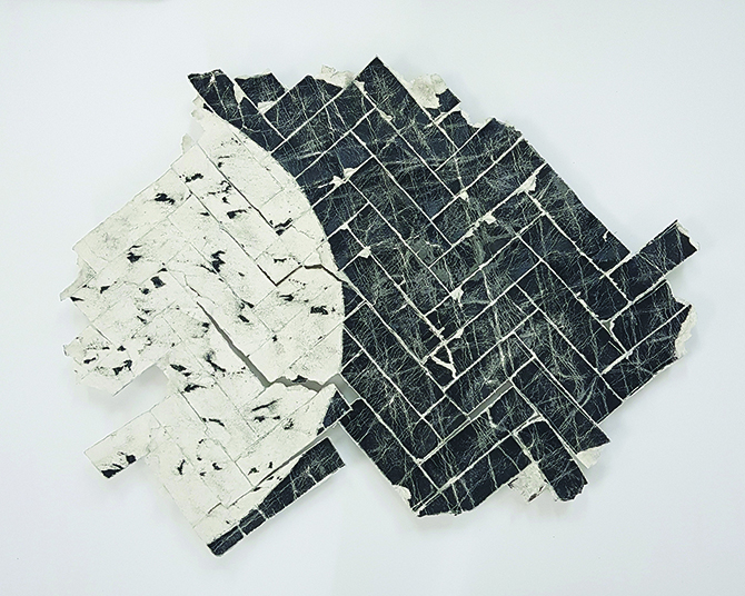 Herringbone drawings on paper | Tom Cartmill